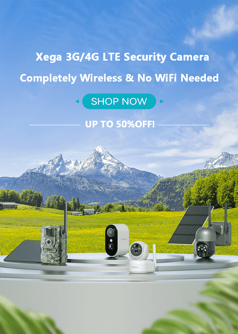 uk.xega® Official Store | XEGA 3G/4G security cameras